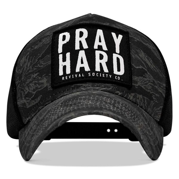 Combat Iron Apparel™ - Pray Hard Patch Five Panel Breacher Snapback Hat ...