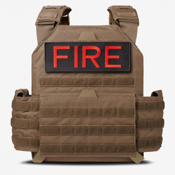 AR500 Armor - Fire Patch - Military & Gov't Discounts | GOVX