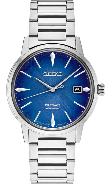 Seiko - Men's 39.5mm Presage Bracelet Watch - Discounts for Veterans ...