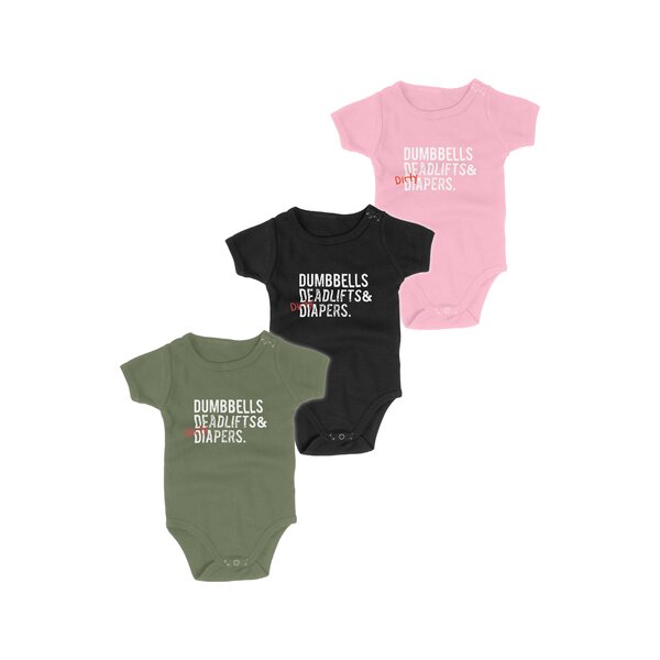 DadBod Apparel - Mini-Me Triple D Onesie - Military & First Responder ...