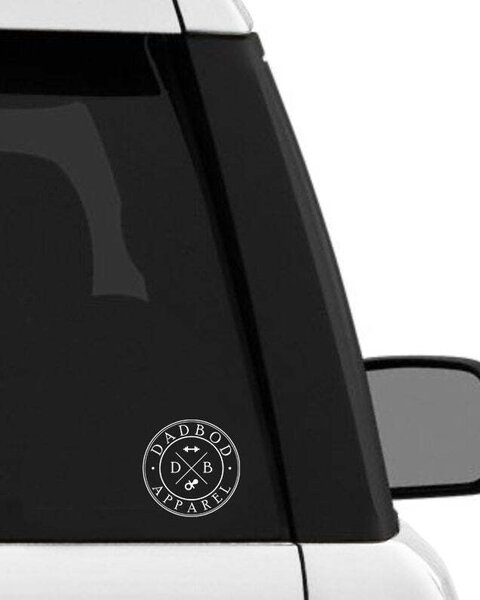 Dadbod Apparel Dadbod Logo Die Cut Decal Military And First Responder