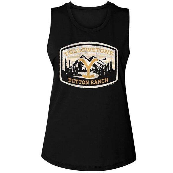 American Classics - Women's Yellowstone Dutton Ranch Patch Tank ...