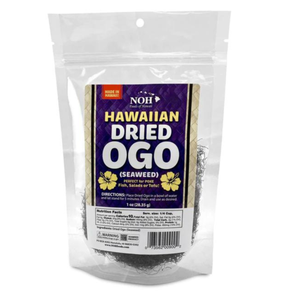 Tastes of Aloha - Noh Foods of Hawai'i Hawaiian Dried Ogo (Seaweed ...