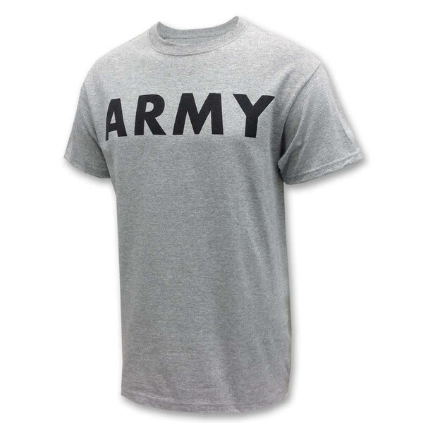 Army Gear - Army Logo Core T-Shirt (Grey) - Military & First Responder ...