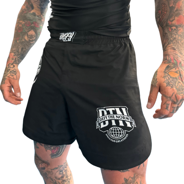 We Defy The Norm - UNLEASH GREATNESS Combat Shorts - Military & First ...