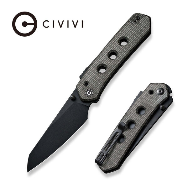 CIVIVI - CIVIVI Vision FG Thumb Stud & Superlock Knife Micarta Handle ...
