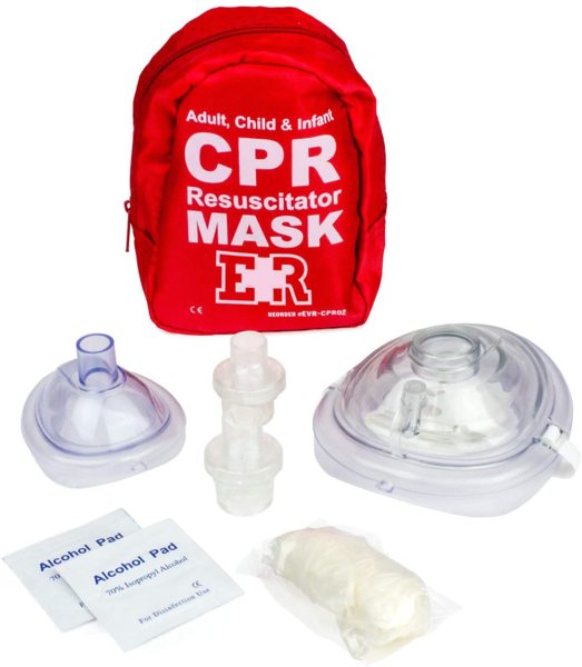 MediTac Kits - Adult and Infant CPR Mask Combo Kit - Military & First ...