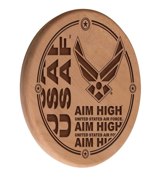 Air Force Gear - United States Air Force Laser Engraved Solid Wood Sign ...