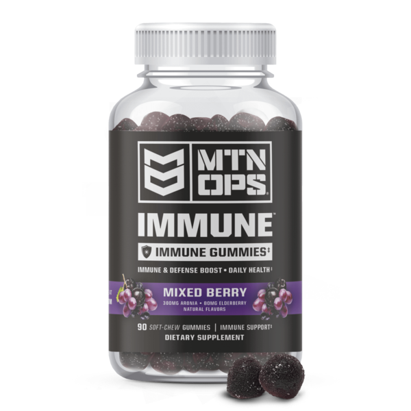 MTN OPS - IMMUNE GUMMIES - Military & First Responder Discounts | GOVX