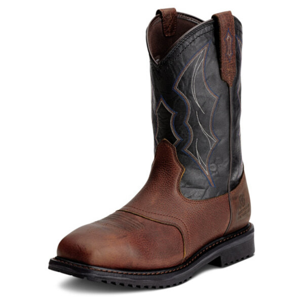 Ariat - Men's RigTek Wide Square Toe Waterproof Composite Toe Work Boot - Military & Gov't ...