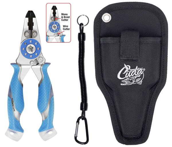 Cuda - 7.5" Mono/Braid Fishing Pliers & Wire Cutters - Military & Gov't ...