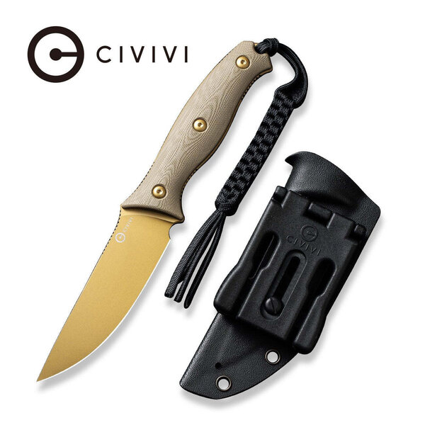 CIVIVI - CIVIVI Stormridge Fixed Blade Knife G10 Handle (3.92" Nitro-V ...
