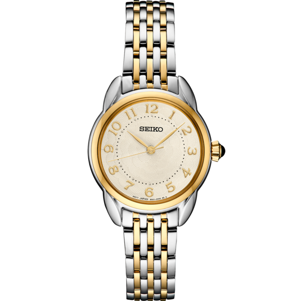 Seiko - Ladies' Essentials SS TT Quartz Watch - Military & Gov't Discounts | GOVX
