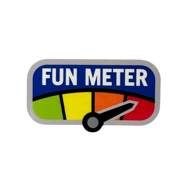 Notch - Fun Meter Decal - Full Color - Military & First Responder ...