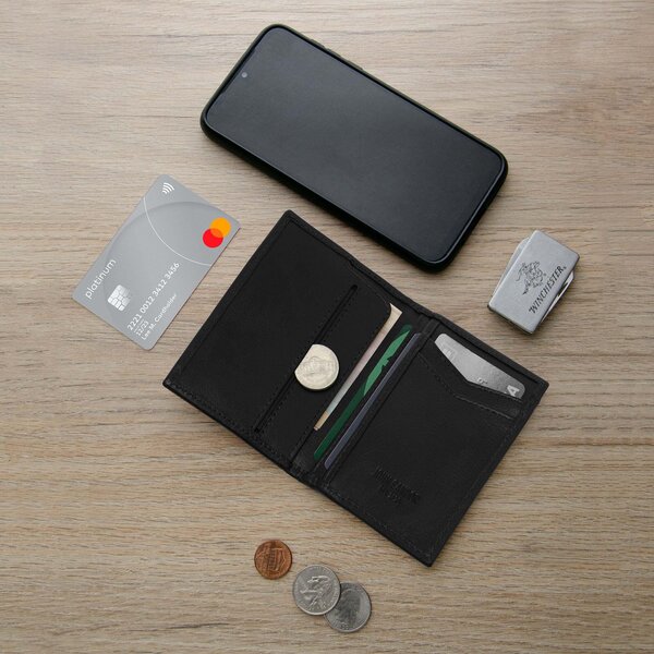 John Candor - Slim Vertical 1.0 Wallets (Cards, Cash, Coins, AirTag ...
