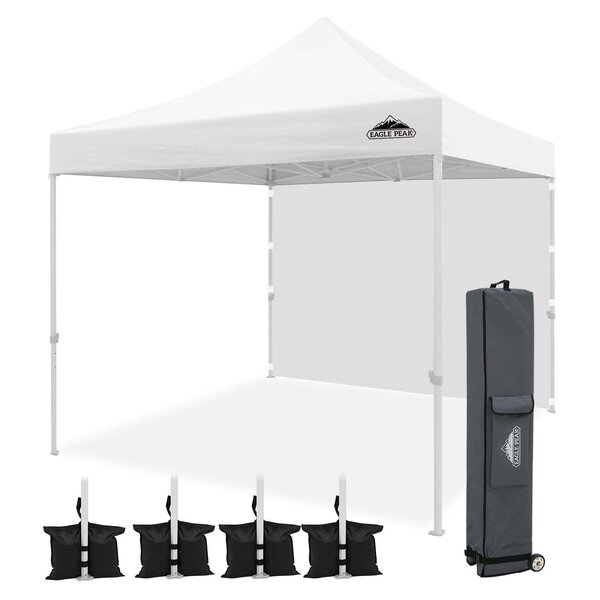 Eagle Peak - 10x10 Heavy Duty Pop up Commercial Canopy Tent with One ...
