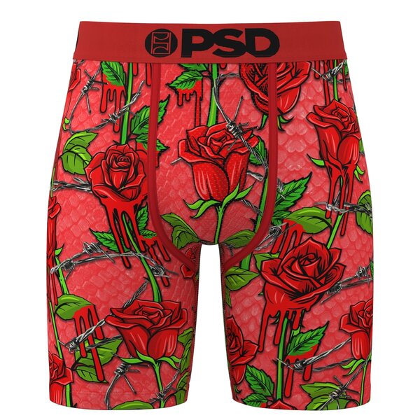 PSD Underwear - Men's Venom Roses Boxer Brief - Military & Gov't ...