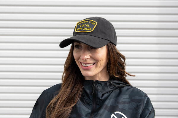 DadBod Apparel - Support Your Local Boy Mom Patch Hat - Military ...