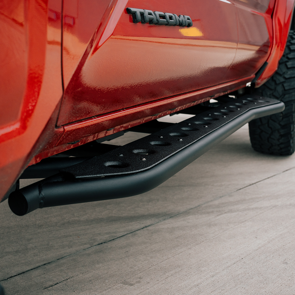 Cali Raised LED - Step Edition Rock Sliders For 2024+ Toyota Tacoma ...