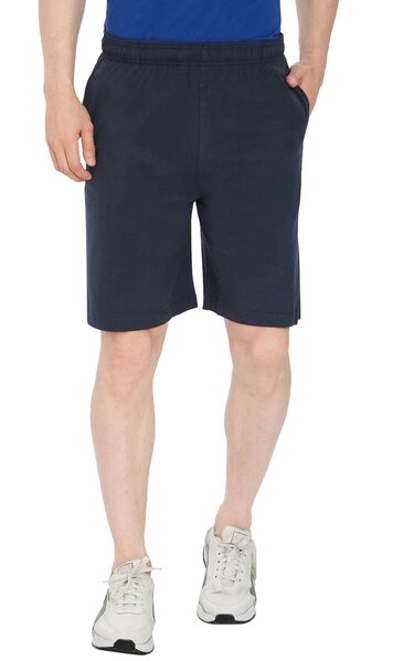 TURTLE BAY APPAREL - Mens Cotton Knit Shorts with Elastic Waistband and ...