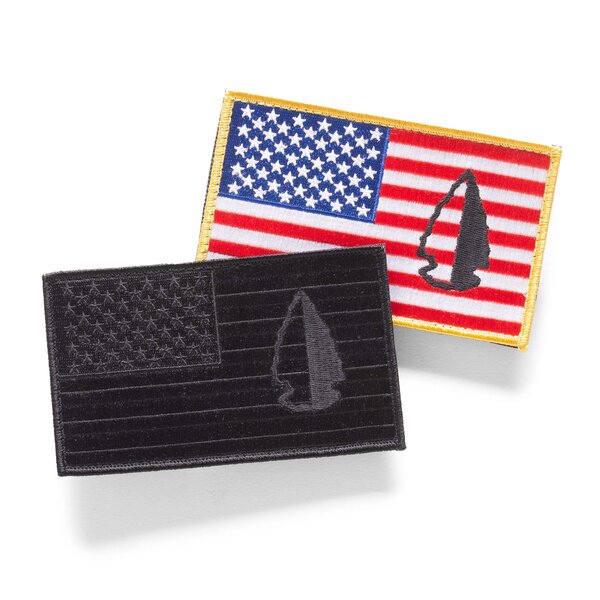 TACHUNTFISH - XL Branded Flag Panel Patches - Military & First ...