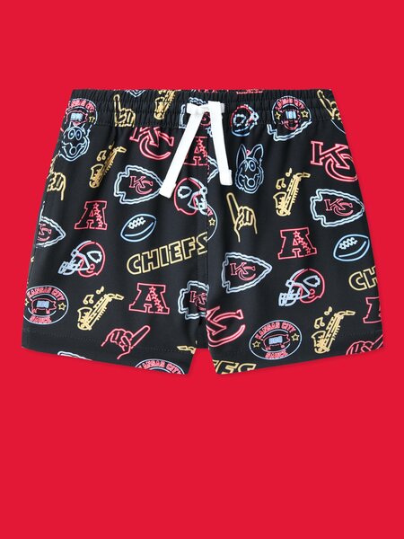 Chubbies - The Neon Chiefs (NFL Toddler Swim Trunk) - Military & First ...