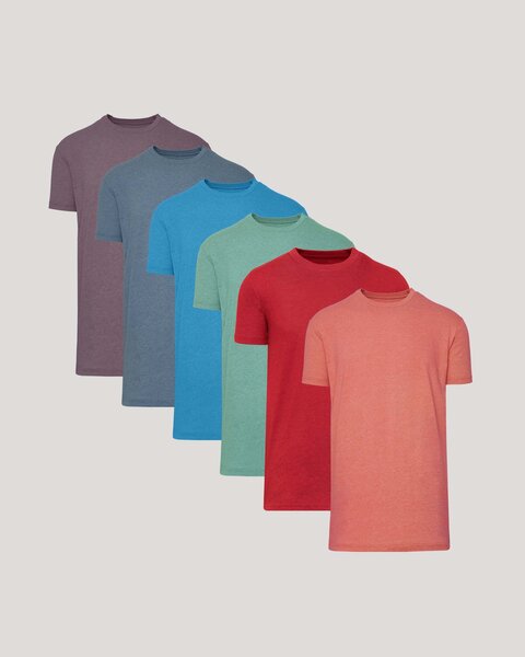 True Classic - Full Rotation Short Sleeve Tall Classic Crew 6-Pack ...
