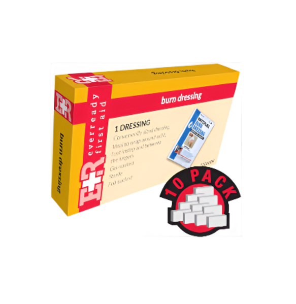 MediTac Kits - Ever Ready First Aid Burn Dressing, 2" x 6", in Kit Unit ...