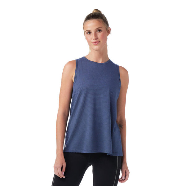 Smartwool - Women's Active Mesh High Neck Tank - Military & Gov't ...