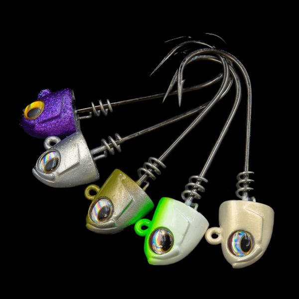 No Live Bait Needed - 8" Jig Heads - Military & First Responder ...