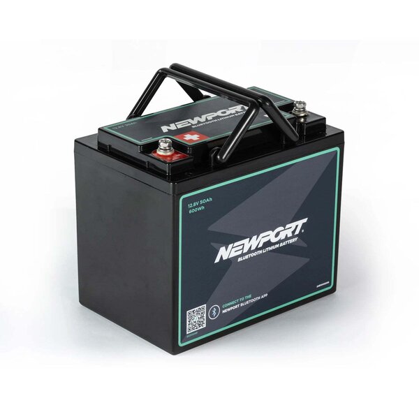 Newport Vessels - 12V 50Ah Lithium LiFePO4 Battery - Military & First ...