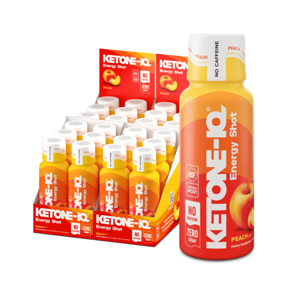 Ketone-IQ® - Ketone-IQ No Caffeine Shot Peach - Military & First ...